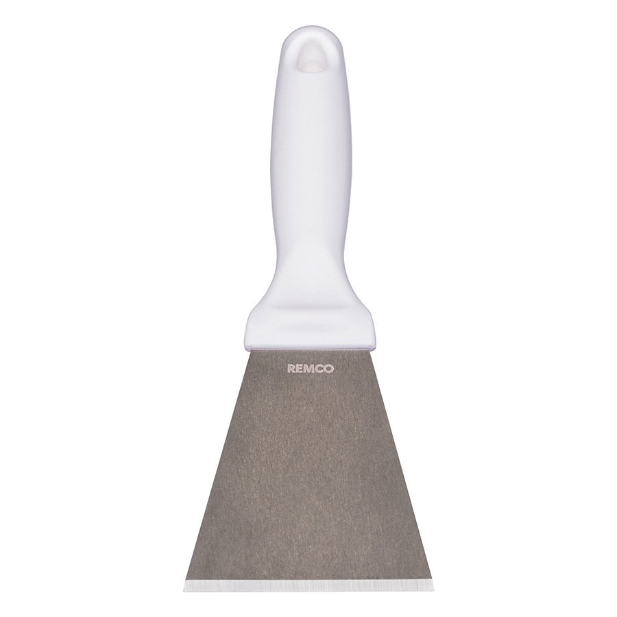 Vikan 69725 - Large Stainless Steel Scraper - White | Stauffer Glove ...