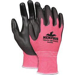MCR Safety 9669TPXL - PINK Memphis Touch Screen Glove - Extra Large ...