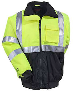 Tingley Rubber J26002.LG - Class 3 Hi-Viz Bomber Jackets - Large ...