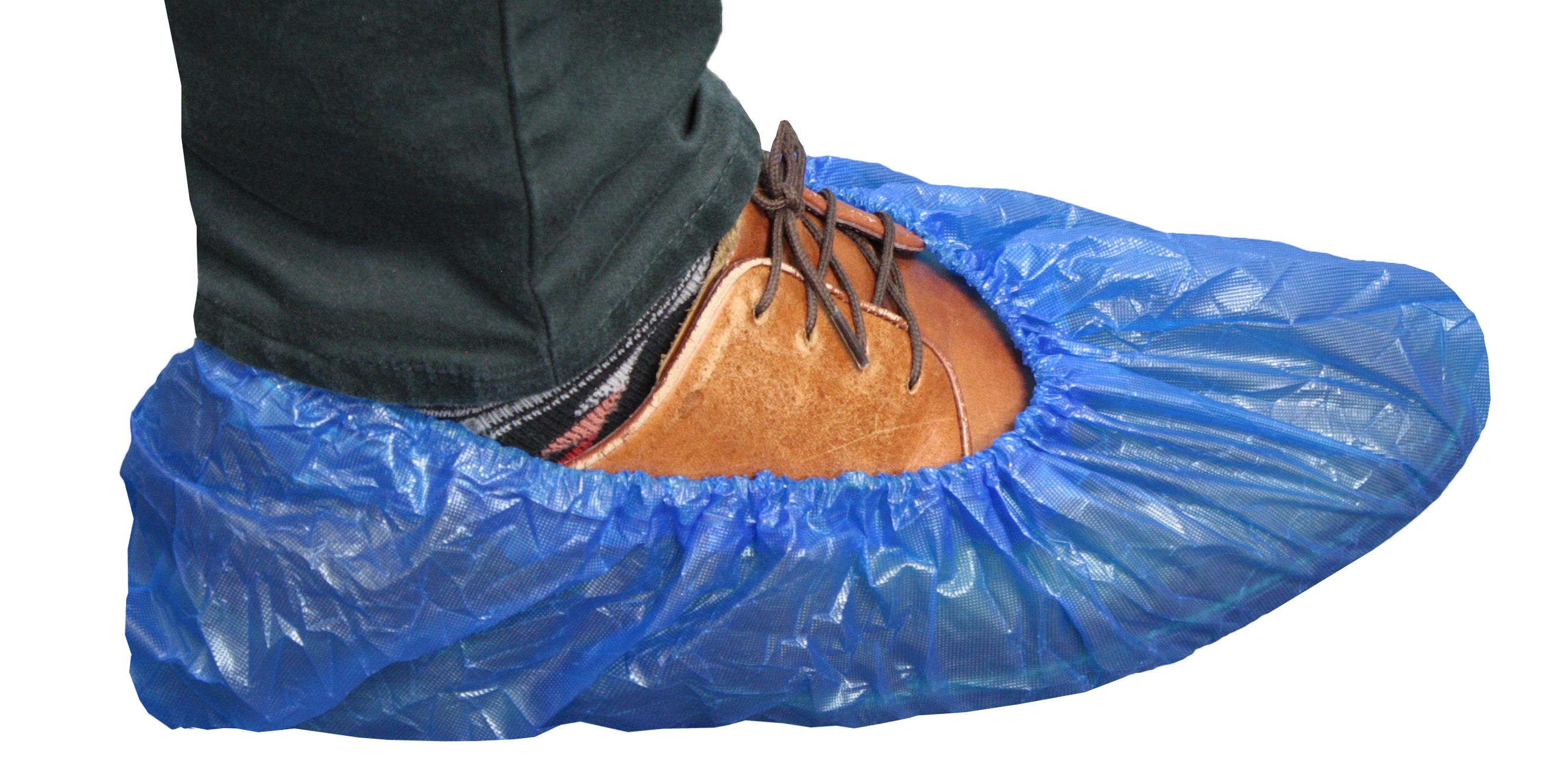 Stauffer Glove & Safety SC7CPE/B XL - STADIS Blue Polyethylene Shoe ...