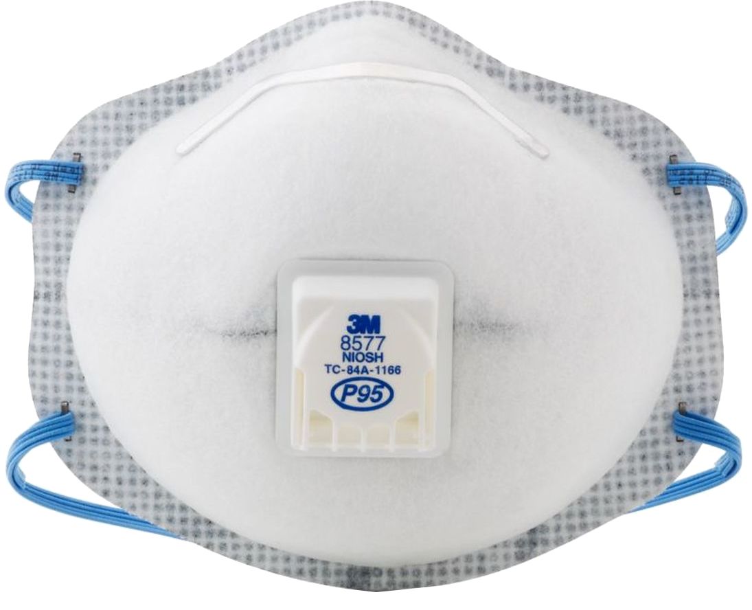 3M 8577MMM - Particulate Respirator 8577, P95 with Nuisance Level ...