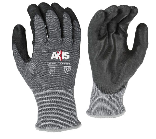 Radians RWG560L - AXIS - Cut Protection Level A4 Polyurethane Coated ...