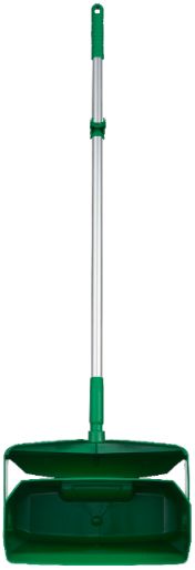 Vikan 62502 - Green Dust Pan with Broom | Stauffer Glove & Safety