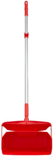 Vikan 62504 - Red Dust Pan with Broom | Stauffer Glove & Safety
