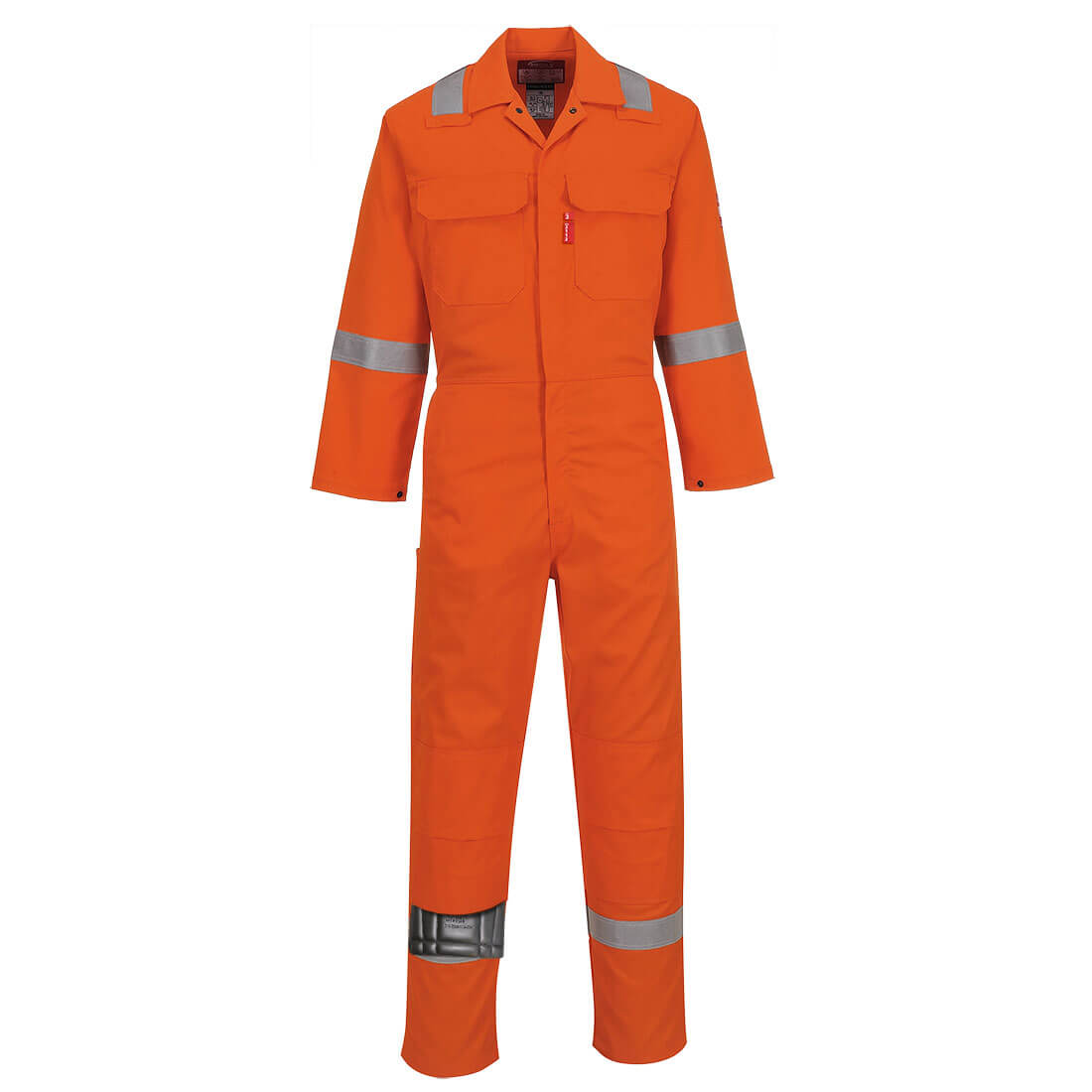 Portwest UBIZ5ORRL - Bizweld Flame Resistant Welding Coverall - Large ...