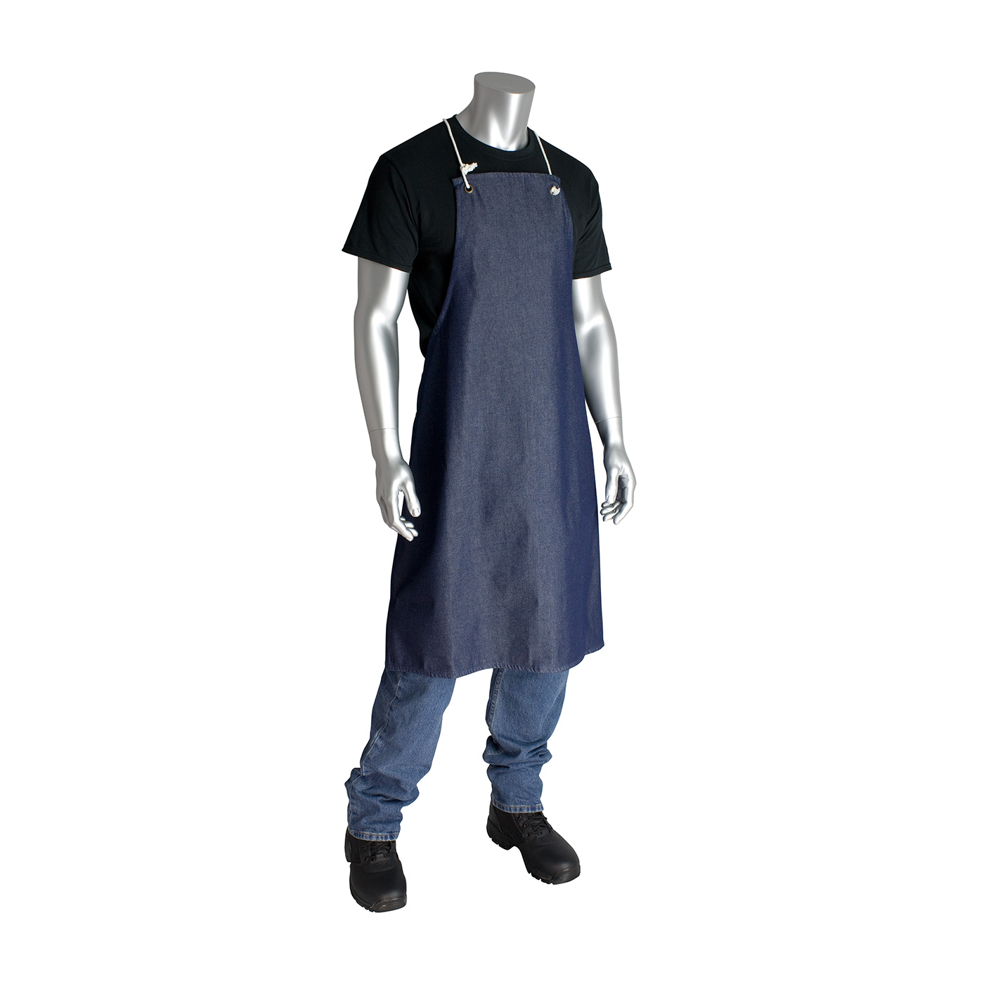 PIP Global 200-010 - Blue Denim Aprons | Stauffer Glove & Safety