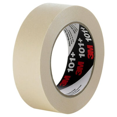 3M 101PLUS-48MM - 101+ Tan Masking Tape, 48mm x 55m | Stauffer Glove ...