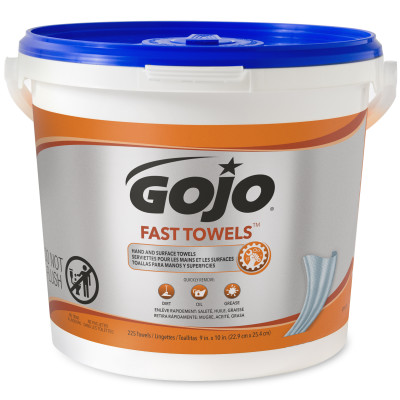 GOJO Industries 6299-02 - GOJO Fast Towels Hand Wipes | Stauffer Glove ...