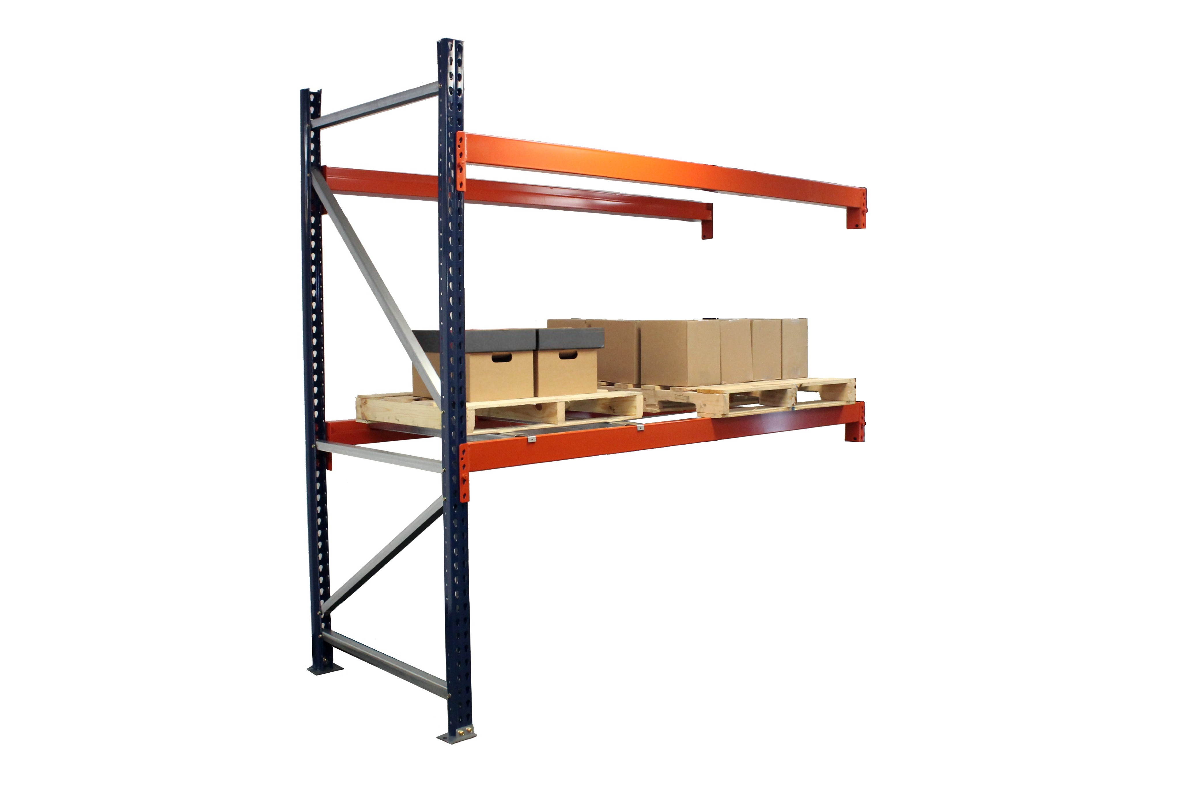 Interlake Mecalux 314964840E96A - Tear Drop Pallet Rack Add-On - 96 in ...