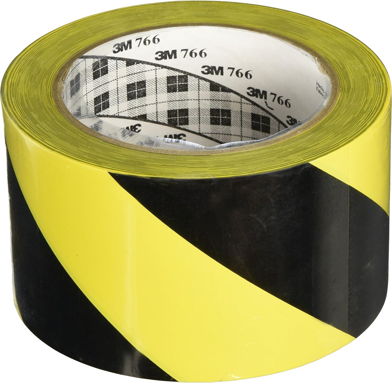 3M 766BY 3X36 - Safety Strip Warning Tape Black/Yellow | Stauffer Glove ...