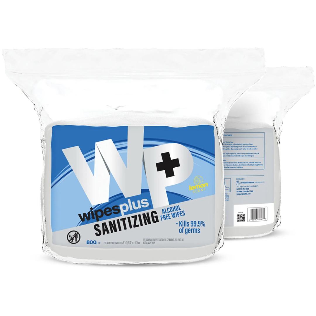 WipesPlus 37302 - Alcohol Free Hand Sanitizing Wipes, 800 Count ...