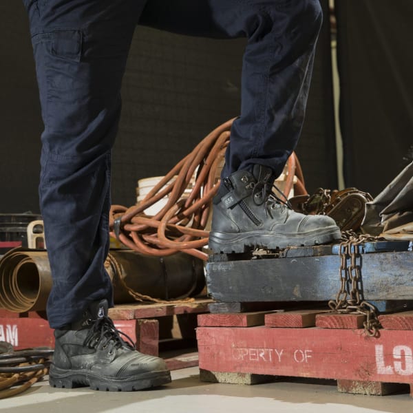 Work Boots | Built for Safety & 100% Comfort | Steel Blue