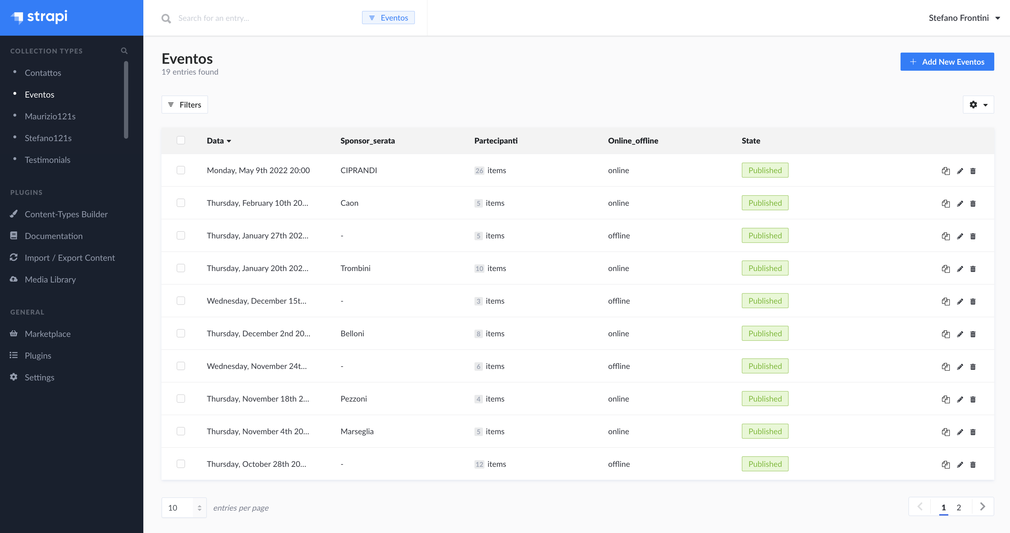 StefanoFrontini (Stefano Frontini) · GitHub