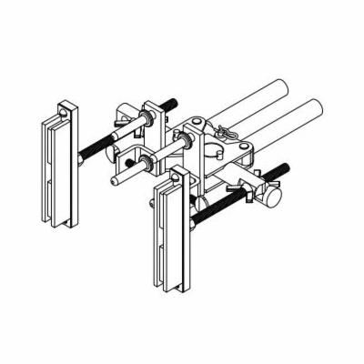 Harger® MSHC1 Magnetic Support Handle Clamp, For Use With MH1 and MH2 ...