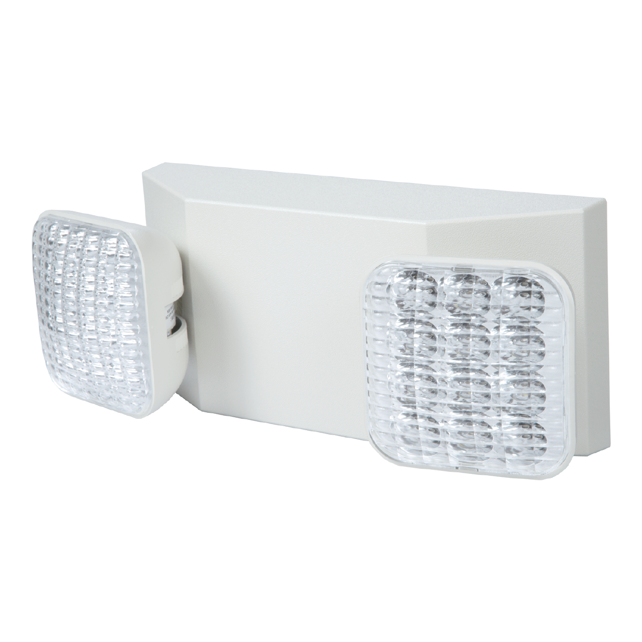 All-Pro Emergency AP2SQLED White Square Head Emergency Exit Light 120/ ...