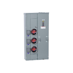 Square D™ Meter-Pak™ MP33125 MP Series 3-Position 3-Wire Meter Center ...