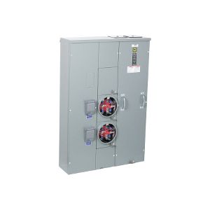 Square D™ Meter-Pak™ MPH42200 2-Position 3-Wire Main Lug Meter Center ...