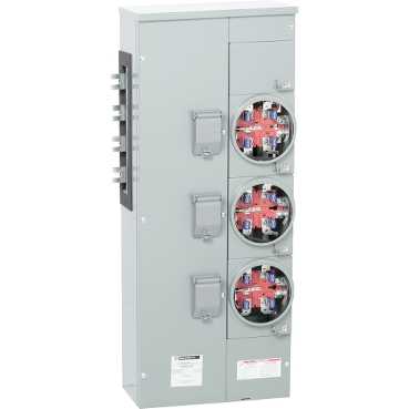 Square D™ Meter-Pak™ EZMH313225X EZM 3-Position Meter Center Branch ...