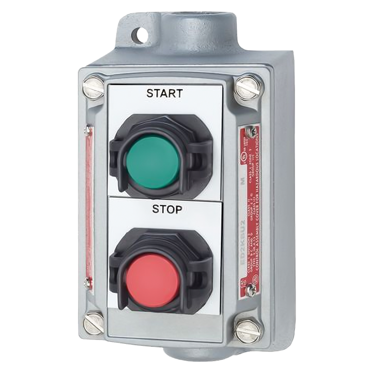 APPLETON ED2KBU2 CONTENDER CONTROL STATION, 2 CIRCUIT UNIVERSAL, START ...