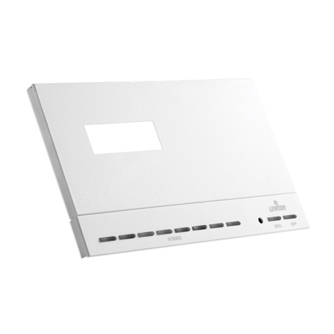 Leviton® D32CK-HWW Color Change Kit With LCD Status Window, For Use ...