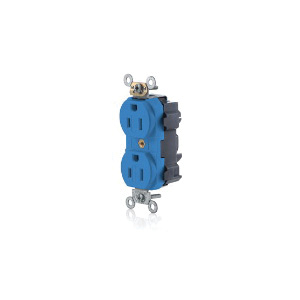 Leviton® Lev-Lok® MT562-SB Duplex Self-Grounding Tamper Resistant ...