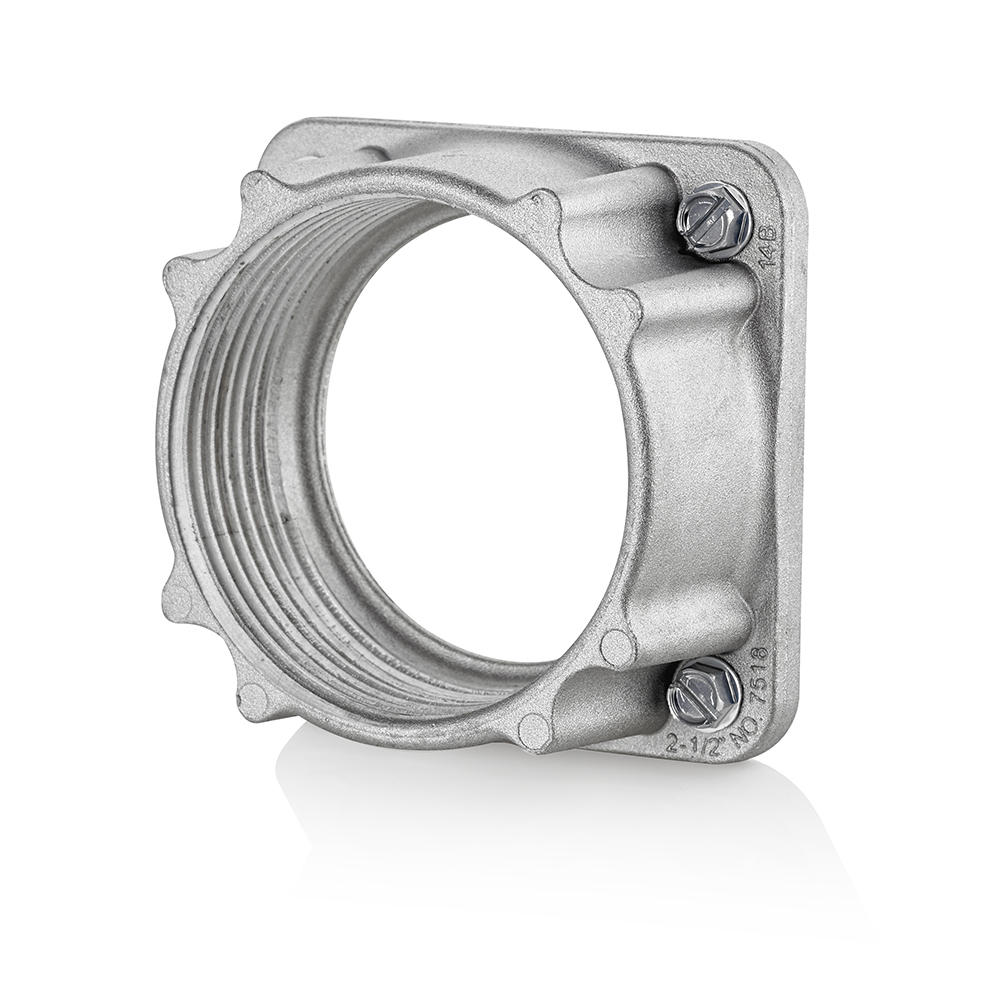 Leviton® LHUB2 Rainproof Conduit Hub With Mounting Screw, 2-1/2 in, For ...