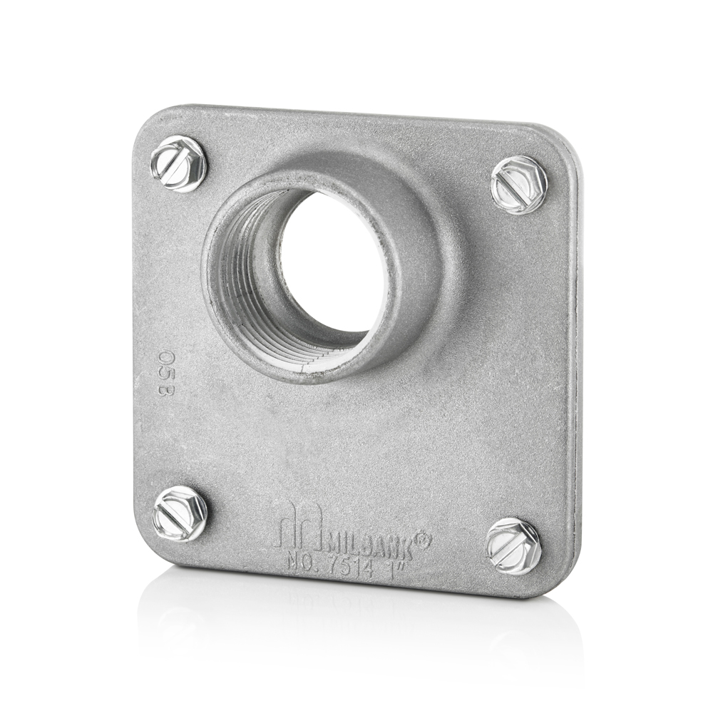 Leviton® LHUB1 Rainproof Conduit Hub With Four Mounting Screws, 1 in ...