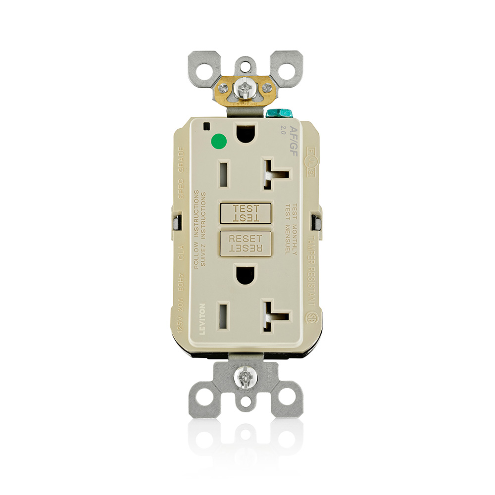 Leviton® SmartlockPro® AGTR2-HGI Dual Function Feed-Through Self-Test ...