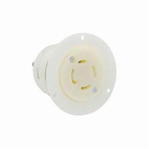 Leviton® 2756 3-Phase Non-Grounding Receptacle Locking Flanged Outlet ...