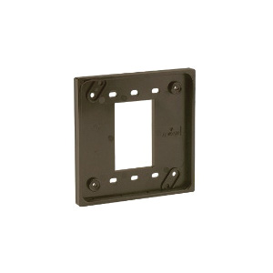 Leviton® 3254 4-in-1 Adapter Plate, For Use With 1254 and 21254 ...
