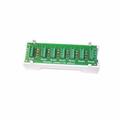 Leviton® 48211-6A 1x6 Passive Audio Module, 18 to 14 AWG Stranded Wire ...