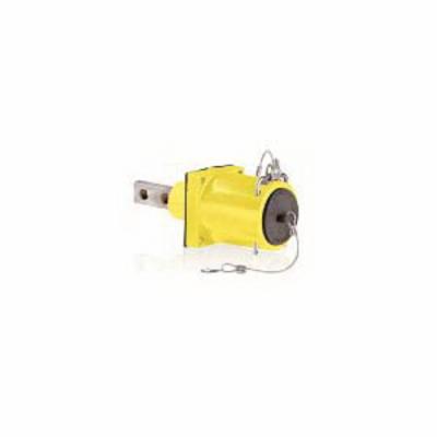 Leviton® Rhino-Hide® 49MR2-CY 49 Series Male Single Pole Receptacle ...