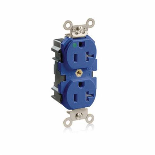 Leviton® Lev-Lok® M8300-SGB 1-Phase Duplex Extra Heavy Duty Self ...