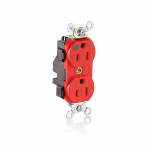 Leviton® Lev-Lok® MT820-IGR 1-Phase Duplex Heavy Duty Isolated ...