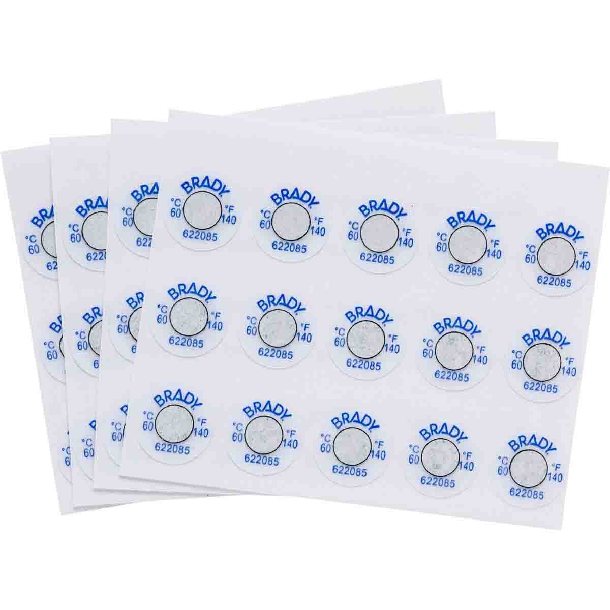 Brady® VisAlert® TIL-1-60C/140F-DIA 1-Level Circular Irreversible Self ...