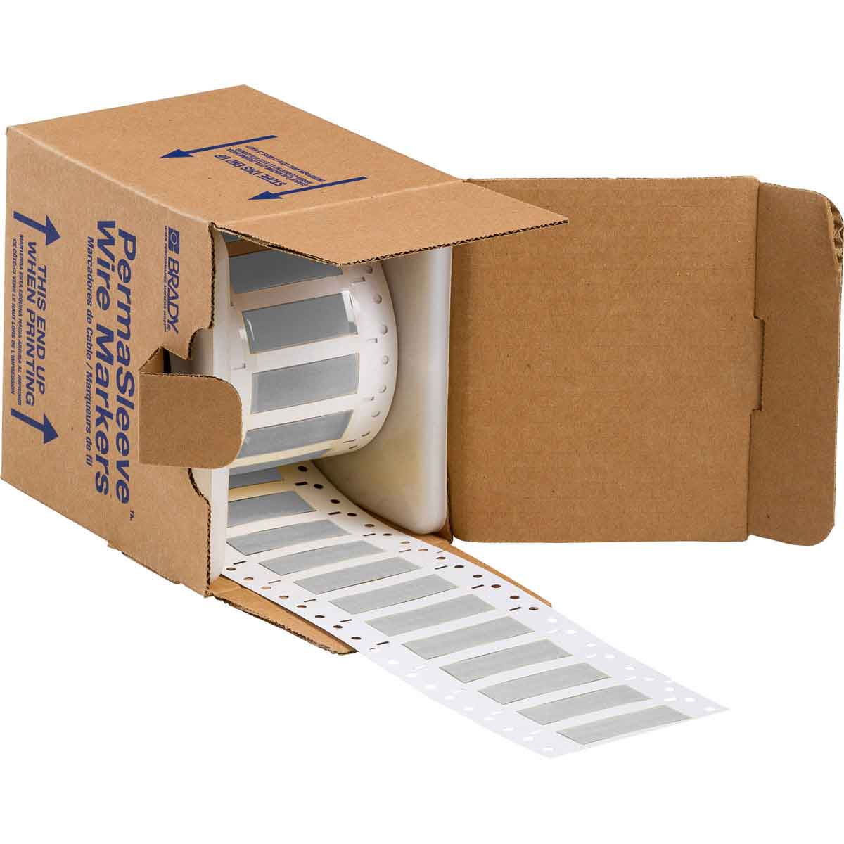 Brady® PermaSleeve® 3PS-250-2-GY-S-2 IP® Series 2-Sided Heat Shrink ...