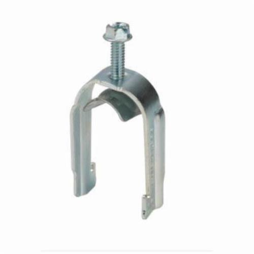 B-Line B1524S Conduit Strut Clamp With Saddle, 1-1/2 in Conduit, 400 lb ...