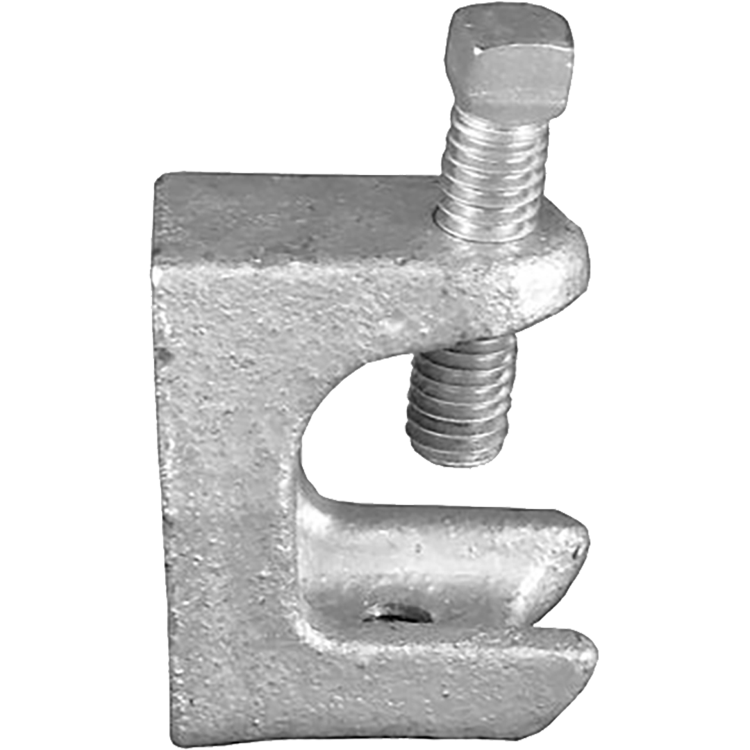 Appleton® BH-500 Beam Clamp, 1/4-20 Rod, 0.94 in THK, 335 lb Load ...