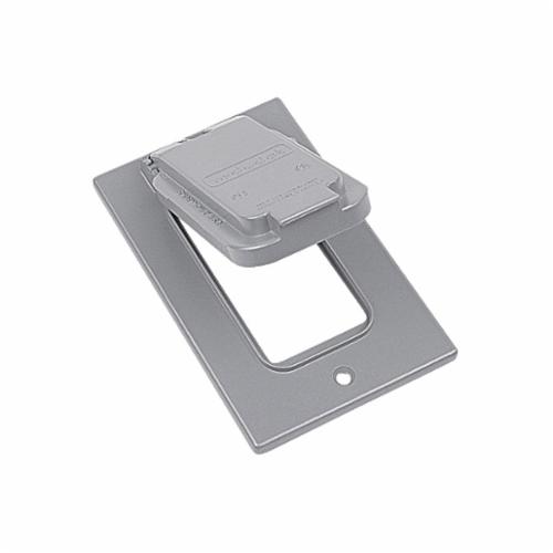 Red Dot® CCGV Weatherproof Receptacle Cover, 4-9/16 in L x 2-13/16 in W ...