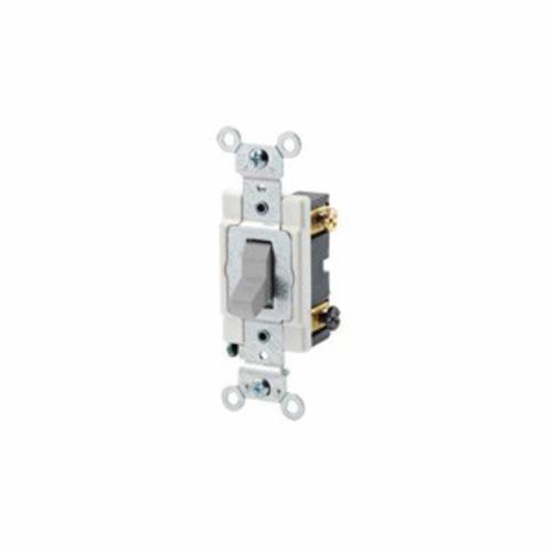 Leviton® CSB3-20G 3-Way Grounding AC Quiet Toggle Switch, 120/277 VAC ...