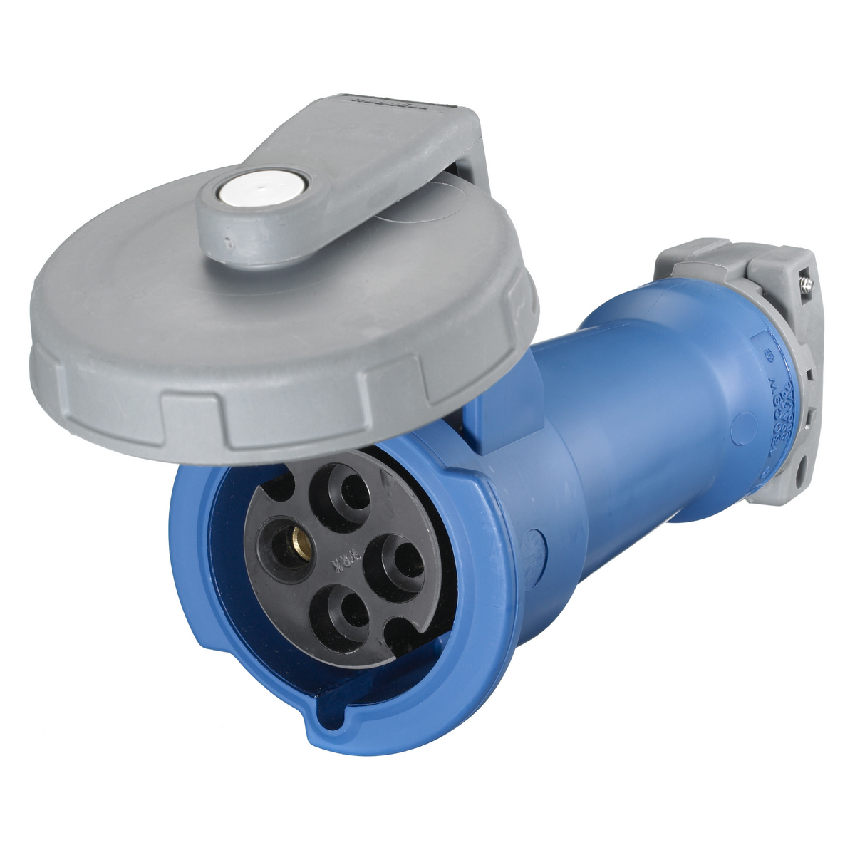 Hubbell Wiring Device-Kellems HBL430C9W Female Grounding Watertight Pin ...