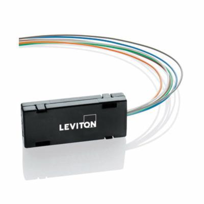 Leviton® 49887-6S 6-Position Fiber Optic Fan-Out Kit With 24 in Fan-Out ...