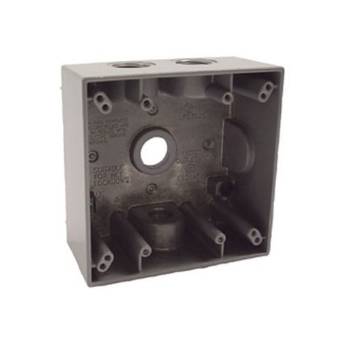 BELL® 5335-0 Weatherproof Outlet Box With Lugs, Die Cast Aluminum, 31 ...