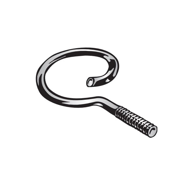 Minerallac Traditional® 646R Bridle Ring, 1-1/2 in Dia Ring, Steel ...