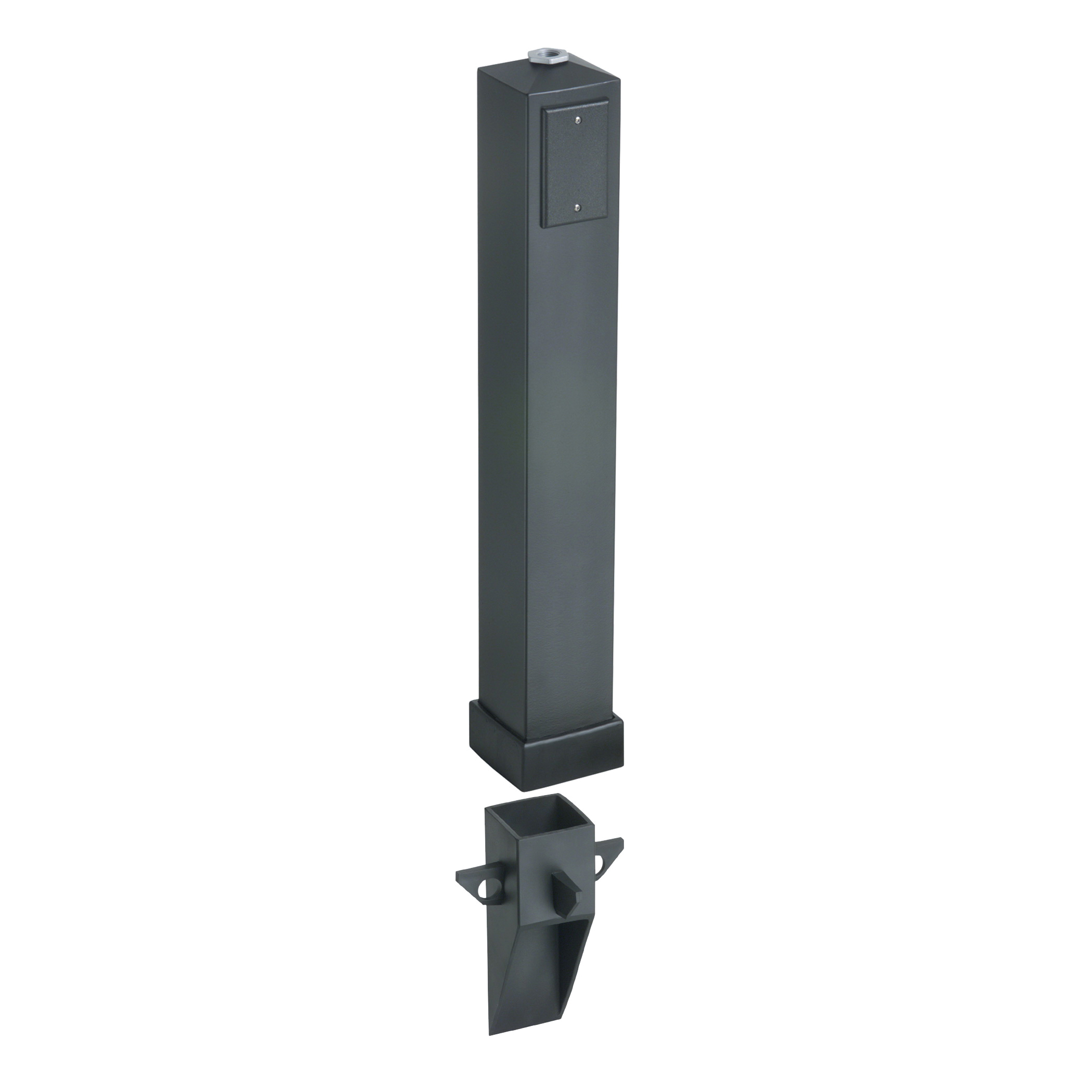 Arlington GP37BR Gard-N-Post™ GP Series Garden Post Support, 9 in L x 9 ...
