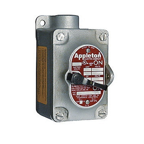 FACTORY SEALED SWITCH UNILET | Steiner Electric Company