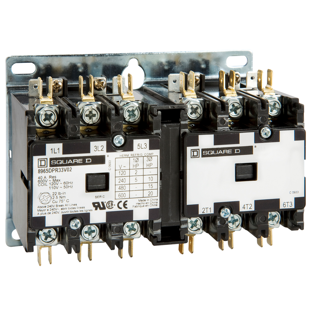 Square D™ 8965DPR13V02 HOIST CONTACTOR 60 | Steiner Electric Company
