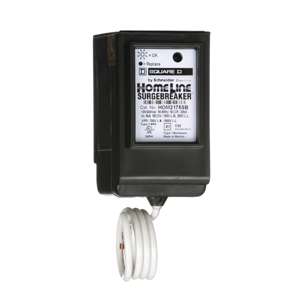 Schneider Electric Homeline™ Surgebreaker™ HOM2175SB Surge Protective ...