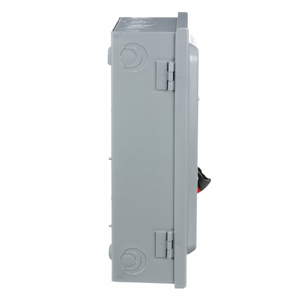 Square D™ H222N Fusible Heavy Duty Safety Switch With Neutral, 240 VAC ...