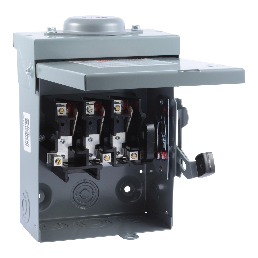 Square D™ DU321RB E2 Non-Fused Single Throw General Duty Safety Switch ...